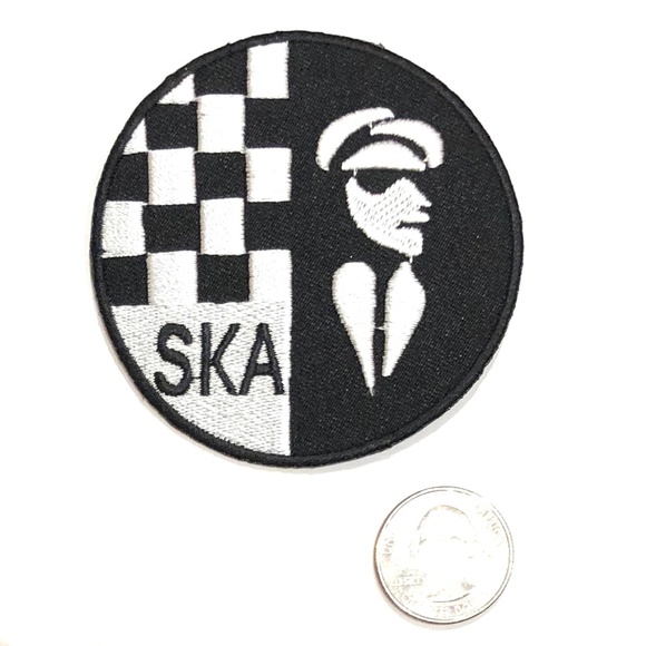 Accessories | Ska Patch Iron On 2 Tone Mod Rude Boy Reggae Diy | Poshmark